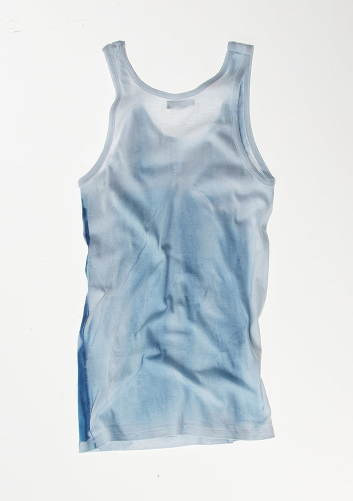 CYANOTYPE TANK TOP – Bungee Space by 3standardstoppage