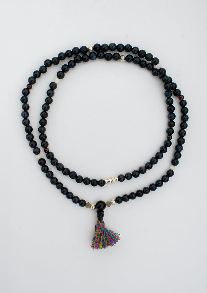 BLUE SANDSTONE PRAYER BEADS – Bungee Space by 3standardstoppage